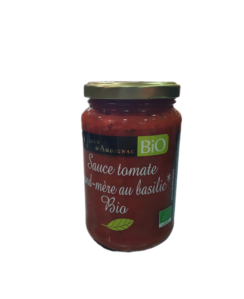 Sauce tomate grand mère au basilic BIO - 350g - La Corbeille Épicerie ...
